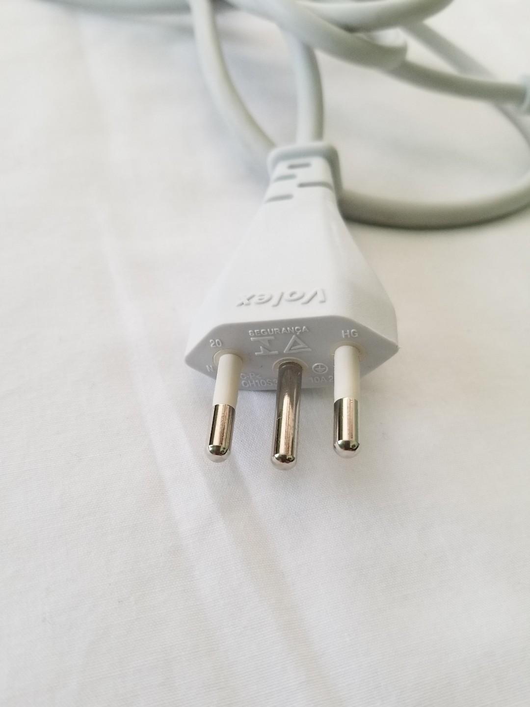 Genuine Apple Macbook Power Cord Extension Plug Volex APC7Q CH10S3 ...