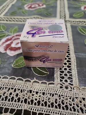 🆕️💯🔥 PROSA 4 en 1 Crema para contorno de ojos eye contouring cream 15g ...