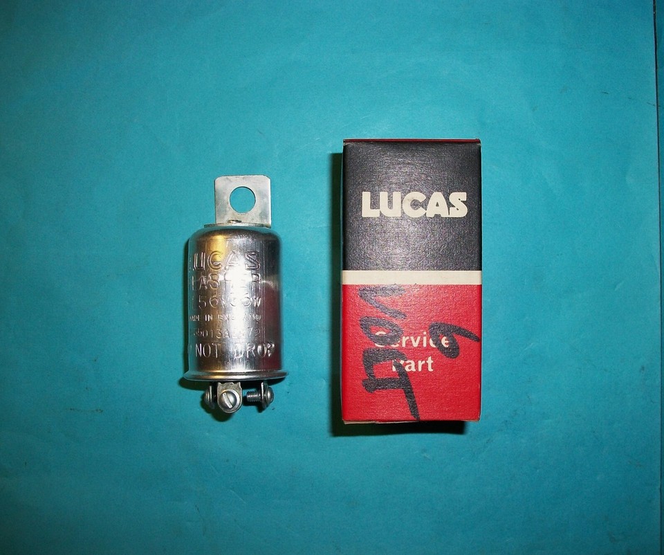 LUCAS #35013 6v flasher unit (relay) Triumph,British (NOS-not a cheap ...