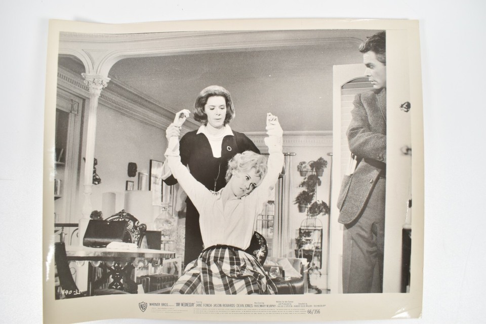 Original 1966 Jane Fonda Any Wednesday Movie Press Photo w/ Jason ...