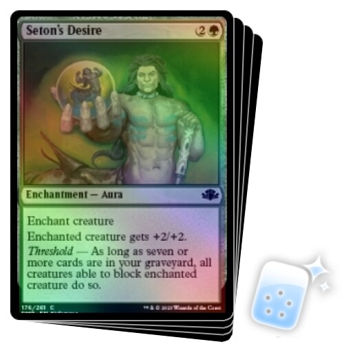 FOIL SETON'S DESIRE X4 Dominaria Remastered Magic MTG MINT CARD | eBay