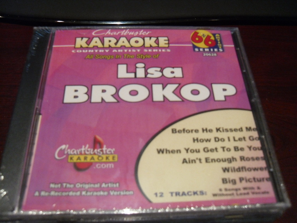 CHARTBUSTER 6+6 KARAOKE DISC 20628 LISA BROKOP CD+G COUNTRY MULTIPLEX ...