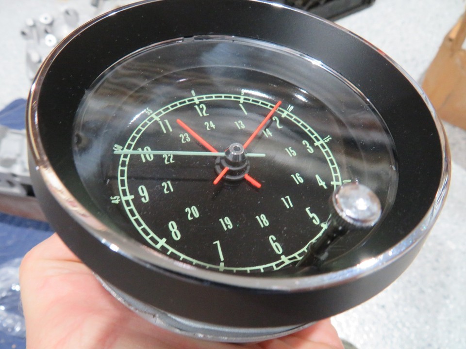 65 66 67 C2 Corvette Clock---Original GM Prof Restored--Factory ...