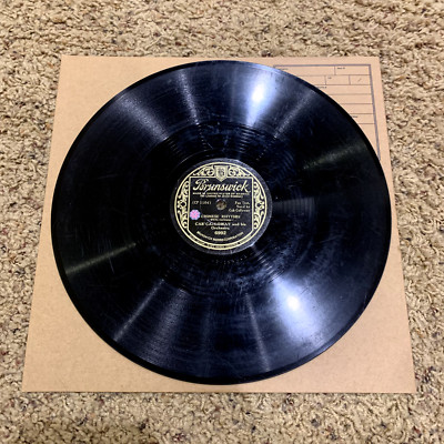 78 RPM Record Cab Calloway Chinese Rhythm Hot Jazz Rare VG Brunswick ...