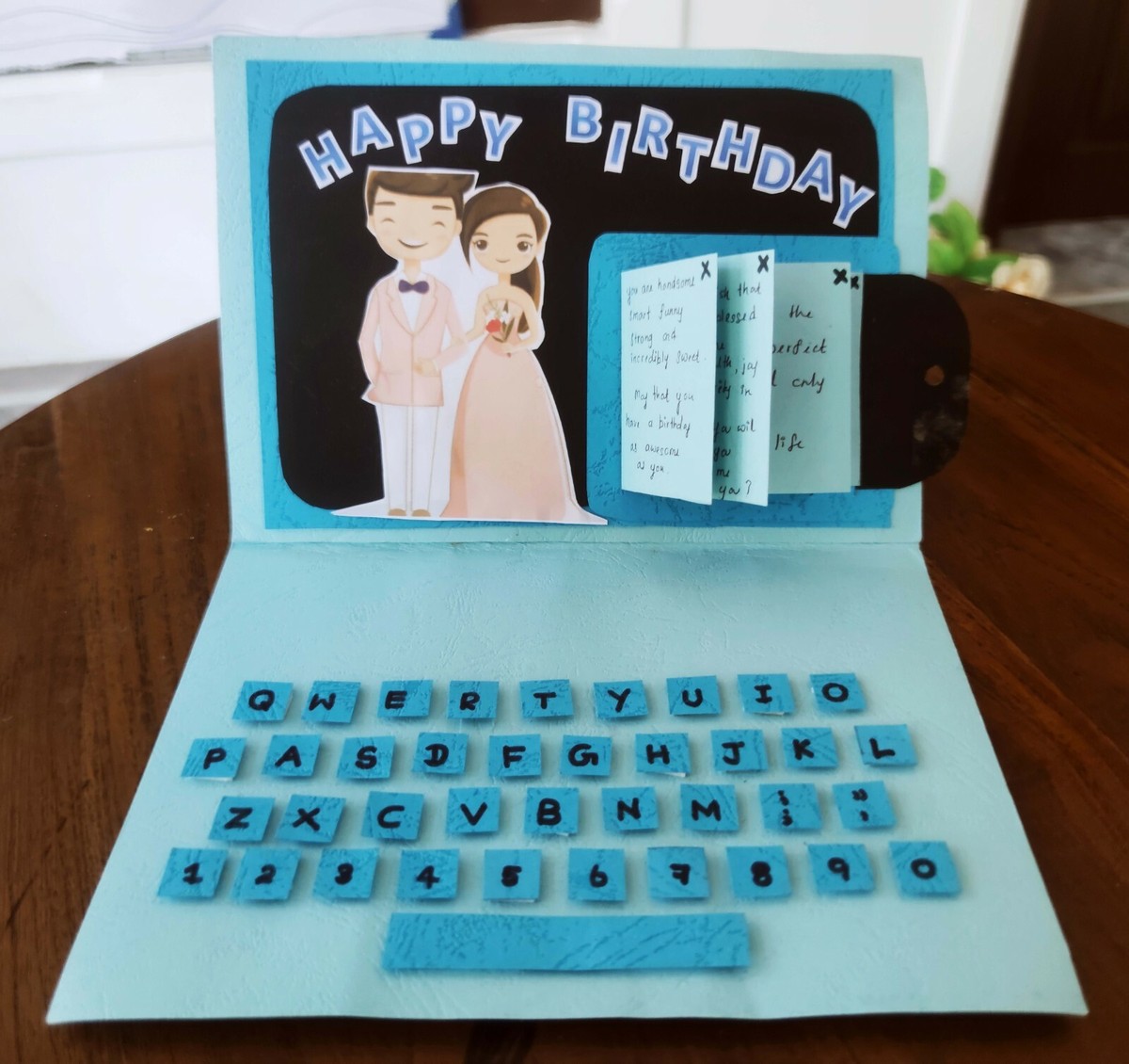 Handmade 3d Birthday Cards For Boyfriend