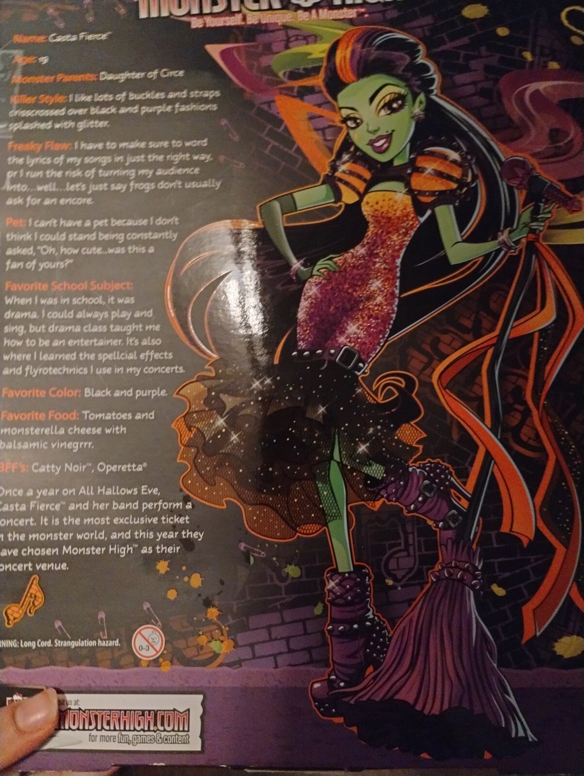 Mattel Monster High Casta Fierce Doll Toy 887961059823 | eBay