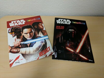 Star Wars Sticker Books Lot Of 2 | eBay