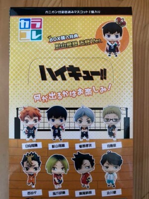 Haikyuu Mini Figure Collection 8 Set movic. Japan exc. Rare NIB F/S | eBay