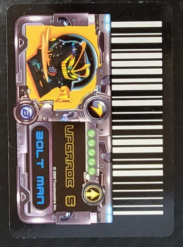 Rumble Robots - Power Cards - Upgrade 5 - Bolt Man | eBay
