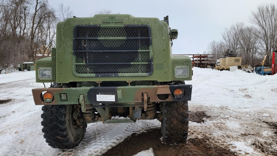 MK23 MTVR 7 Ton AMK23 Cargo Truck Flatbed mk25 mk31 HEMTT HMMWV 5 M923 ...