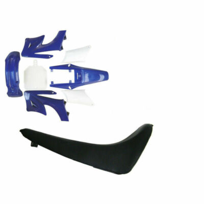 Blue Plastics Kit + Seat for 125cc 150cc 140 Apollo Orion Atomik Dirt ...
