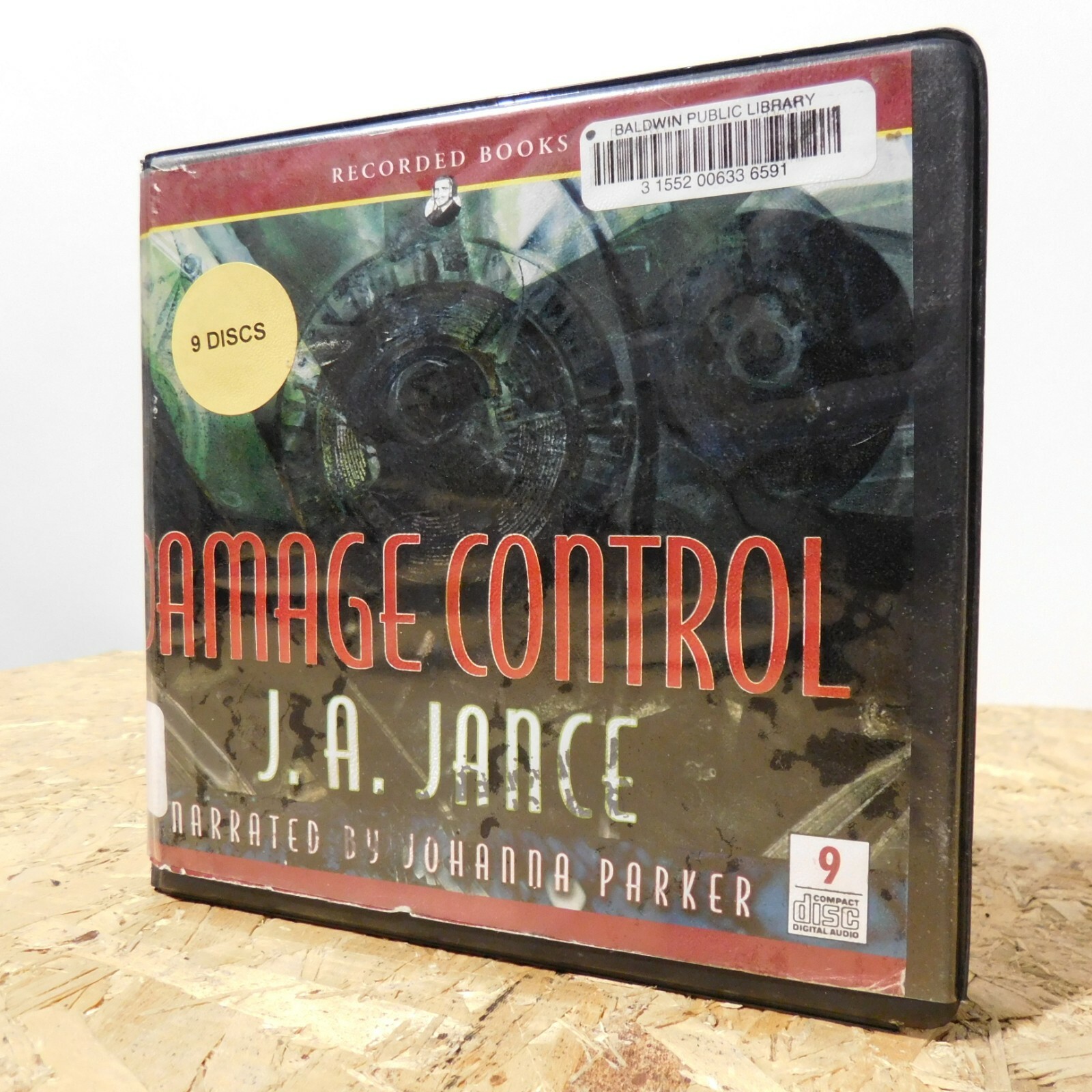 Damage Control by JA Jance Ex Library 9 CD Unabridged Audiobook Free US ...