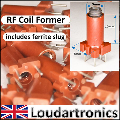 Adjustable 5mm RF Coil Former Complete With Slug | eBay