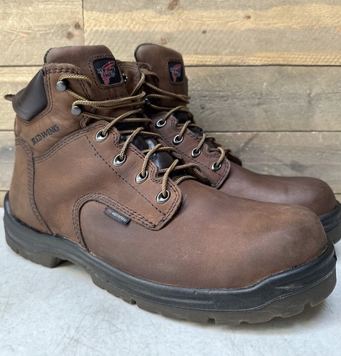 Red Wing King Toe 435 Mens 6-inch Waterproof Soft Toe Boot US 14 D ...