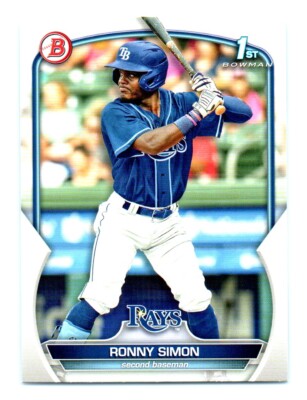 2023 Bowman Prospects 1st Ronny Simon Rookie Tampa Bay Rays #BP-112 | eBay