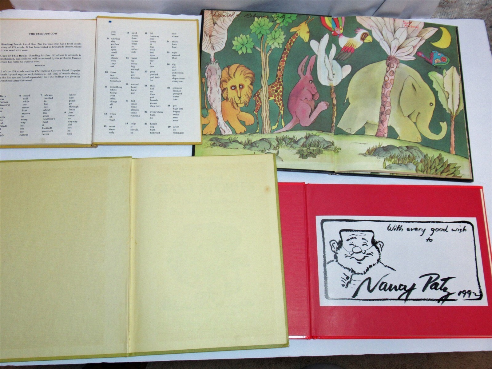 13 Vtg HC Lot Weekly Reader Books Lord Rex Lyle author signed Nancy ...