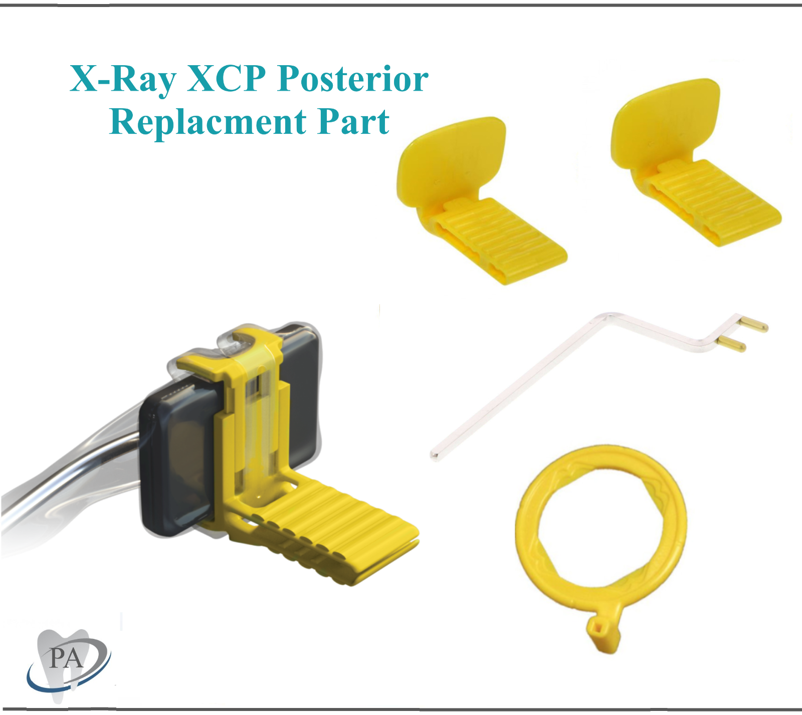 Dental XCP DS - Fit Rinn Posterior Yellow Replacement Arms, Rings ...