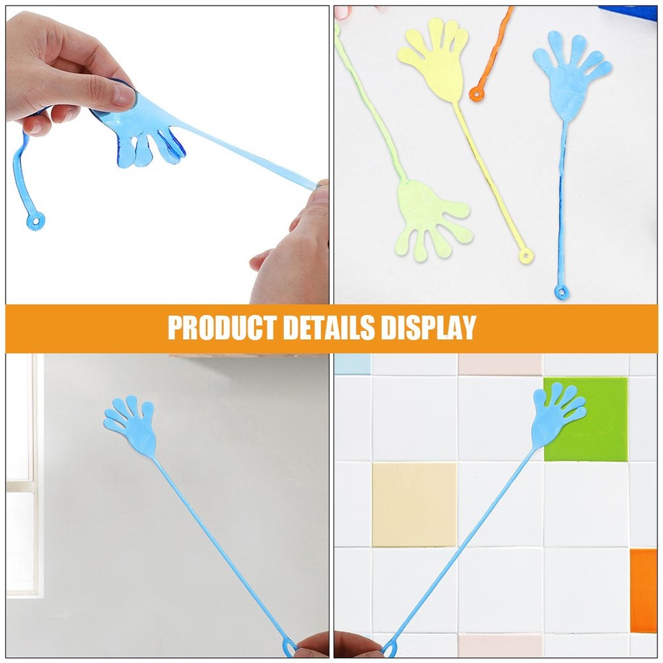 28 Pcs Elastic Stretch Adhesive Hand Toy Giant Stretchable | eBay Australia