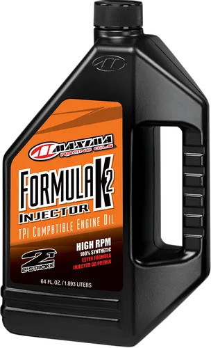 Maxima Formula K2 2 Stroke Synthetic Premix Motor Oil 64 fl oz 85 SX 19 ...