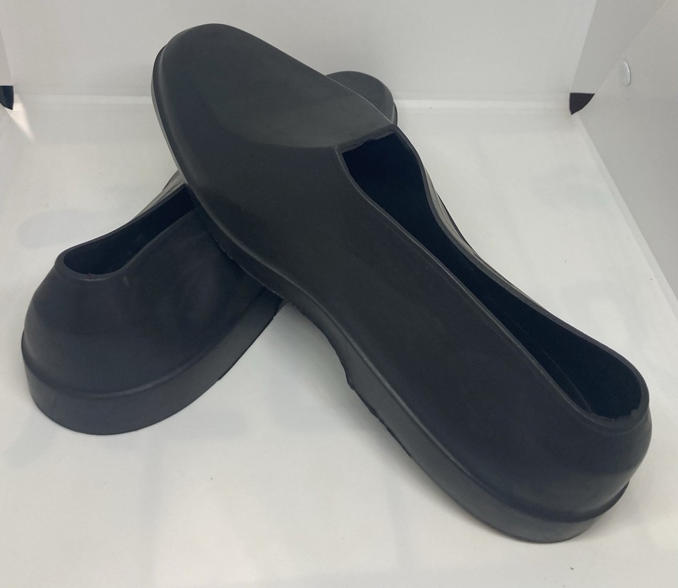 Totes Rubber Overshoes Large Galoshes Protective Waterproof Rain Snow ...