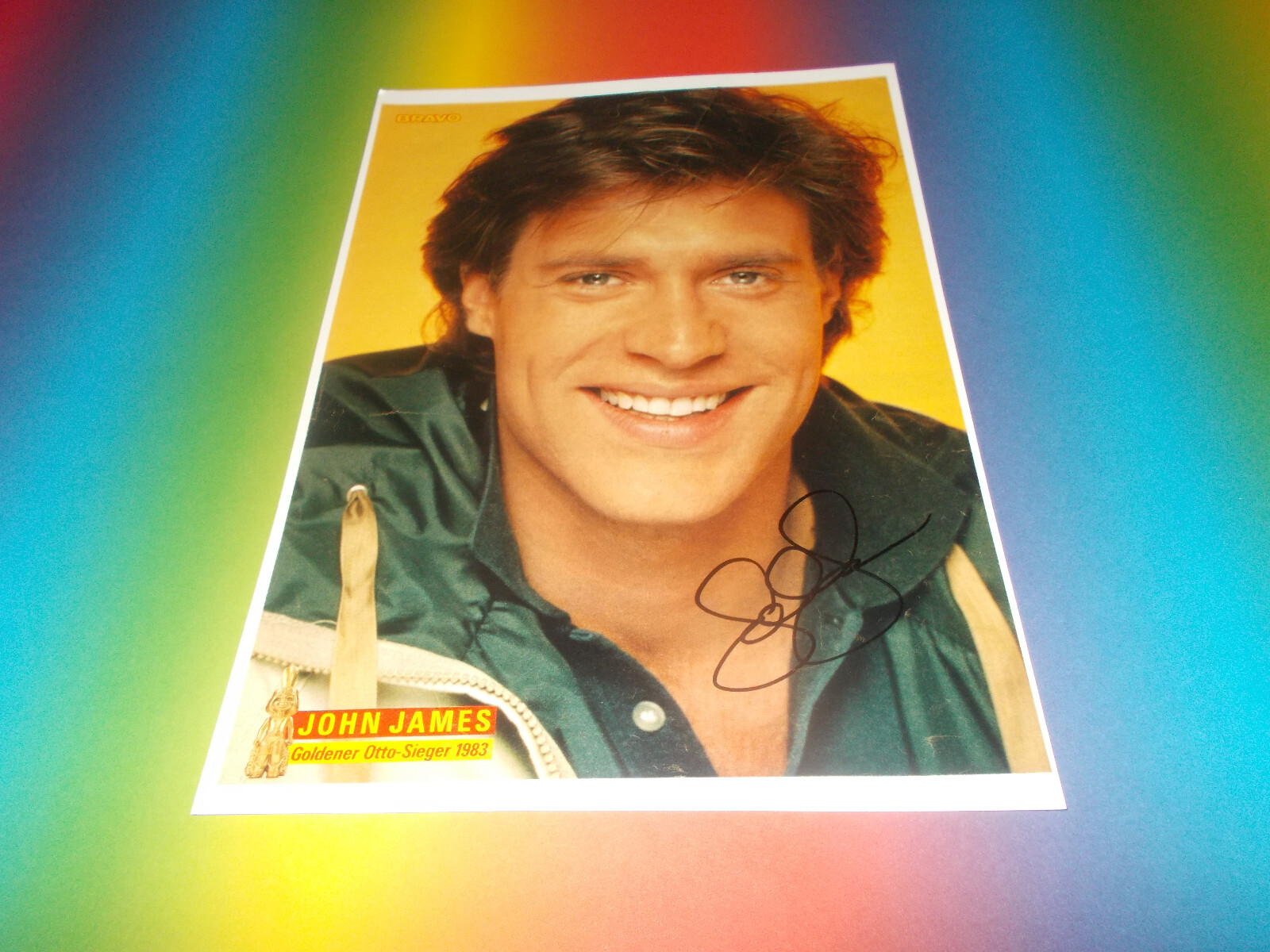 John James Denver Clan signed signiert Autogramm auf Briefkarte + Bild ...