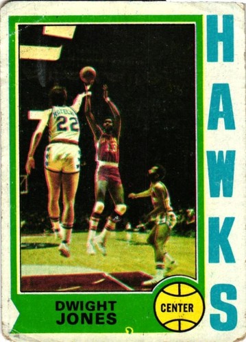 DWIGHT JONES 1974-75 Topps Basketball #59 FREE SHIPPING B16R4S21P10 | eBay