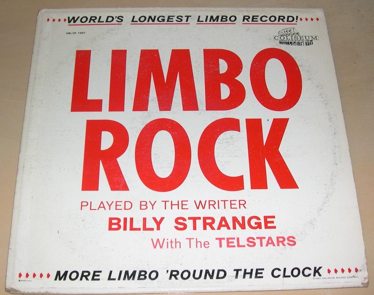 BILLY STRANGE With The Telstars - Limbo Rock (LP, 1962) Very Good+ | eBay