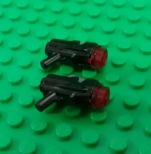 *NEW* Lego Star Wars Black Blasters Spring loaded Guns Figures Figs - 2 ...