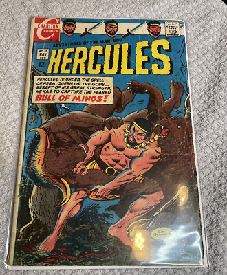 HERCULES #7 vol 1 1968 VG+ condition 1968 charlton comic book | eBay
