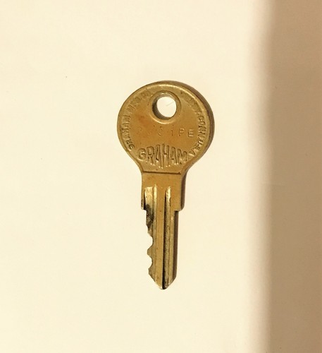 Vintage Graham Manufacturing Key - Derby, Conn. # 2601 PE | eBay
