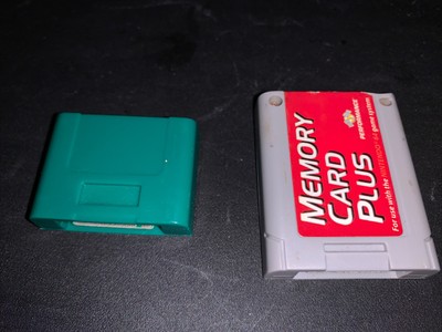 2 N64 Nintendo 64 Memory Cards PERFORMANCE PLUS P-375w, Naki Int | eBay