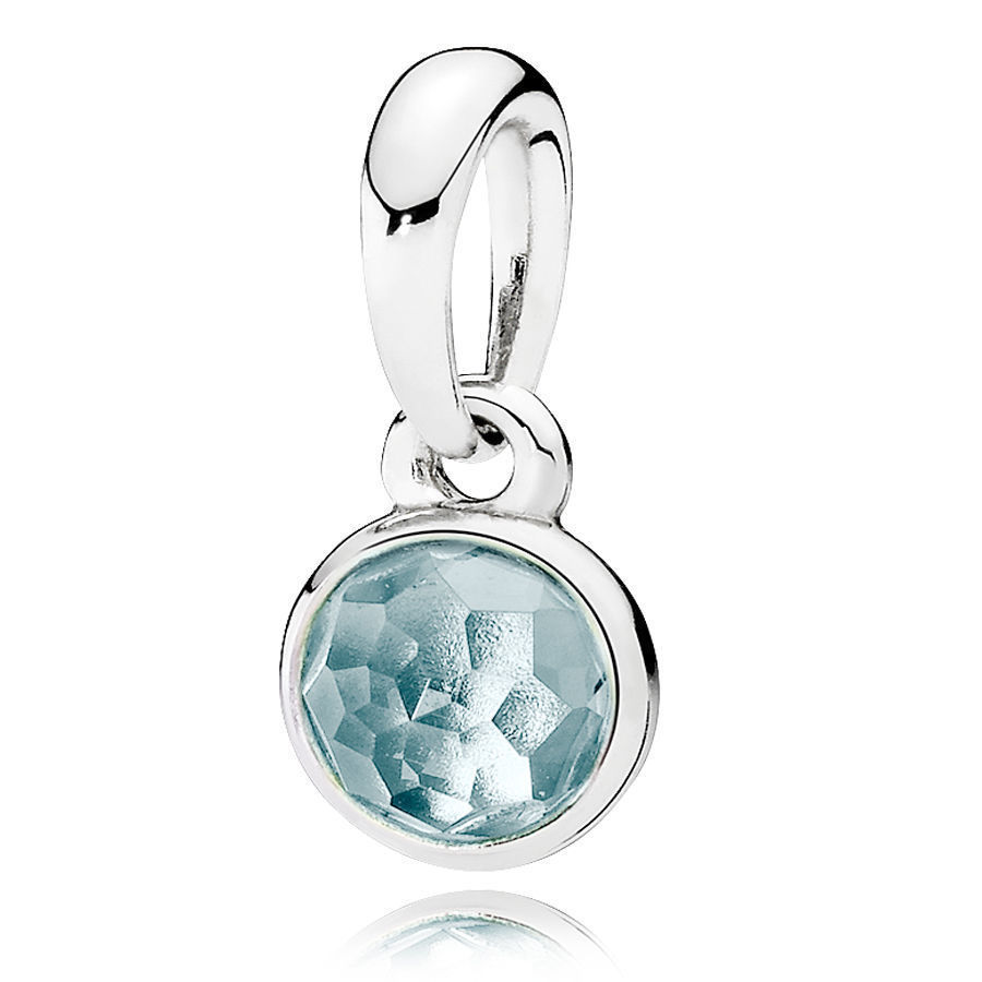 Authentic Pandora Droplet Syn. Gem Birthstone CHOOSE BIRTHDAY DROP ...