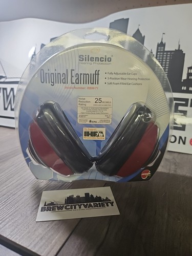 Silencio Headset RBW-71 Original Hearing Protector Earmuff Genuine New ...