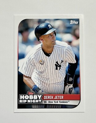 2024 Topps Hobby Rip Night Derek Jeter HOF Yankees | eBay