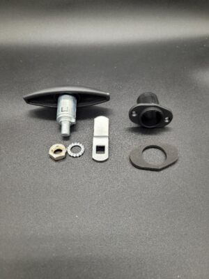 Zadi Push Lock Large Black Caravan/Motorhome 74085 | eBay UK