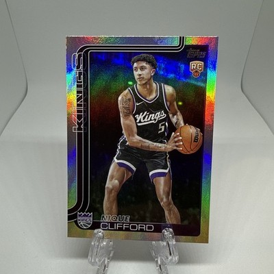 2025-26 Topps Basketball NIQUE CLIFFORD RC - SP RAINBOW HOLO FOIL #224🔥 ...