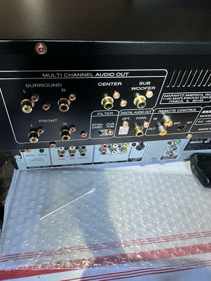 Marantz SA8260/U1B SACD CD Player Black Multi Channel Audio Out | eBay