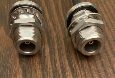 N Type Connector Panel Mount to SMA Semirigid Cable | eBay