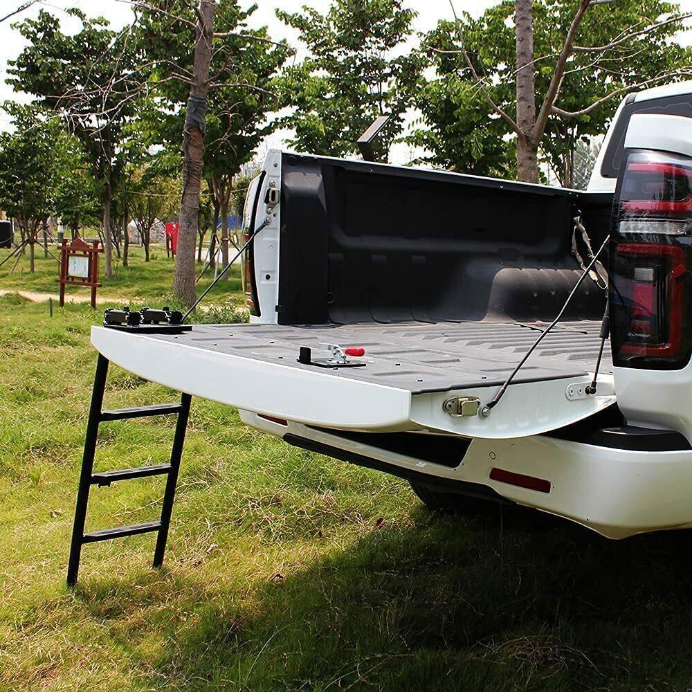 Foldable Rear Tailgate Foot Step Ladder Fits for Mazda BT-50 UP UR 2011 ...
