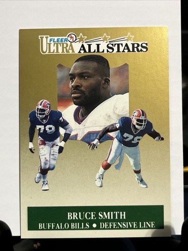 1991 Ultra All Stars #3 Bruce Smith Buffalo Bills Football Card | eBay
