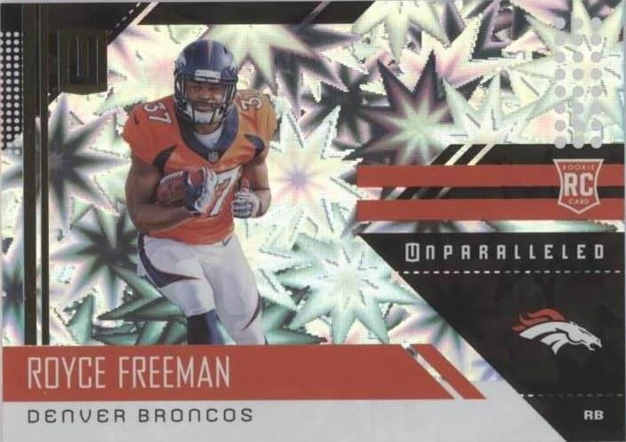 2018 Panini Unparalleled - Rookie Royce Freeman #249 Impact /75 (RC ...