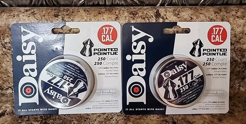 500ct Daisy POINTED Air Gun Pellets .177 Cal 4.5mm Hunting Precision ...