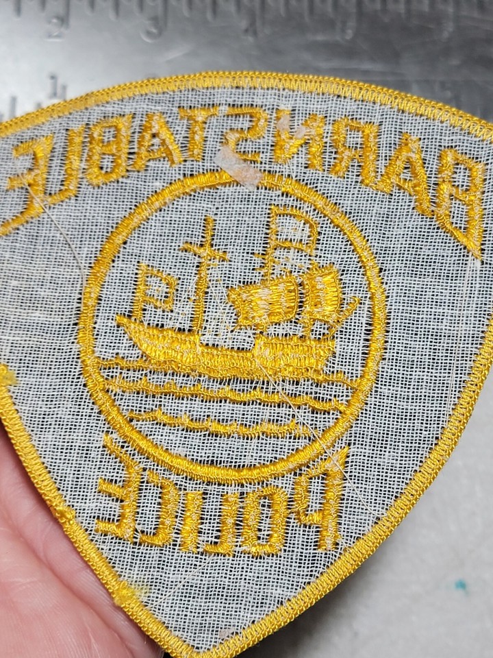 AAb1 Police patch patches Massachusetts Barnstable | eBay