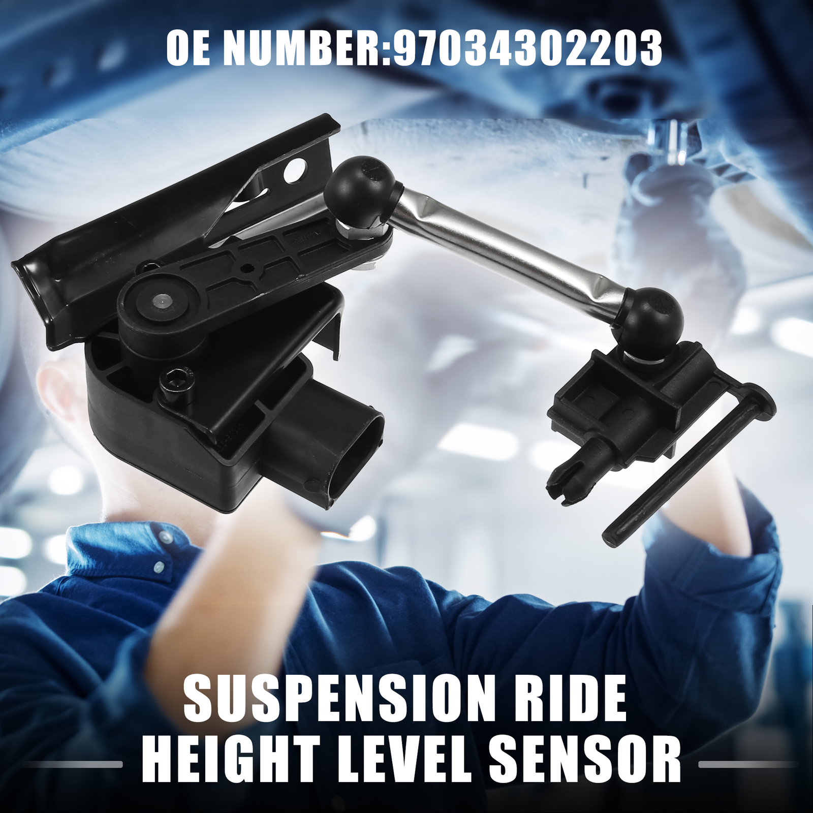 Front Right Ride Height Level Sensor for Porsche Panamera 10-16 No ...