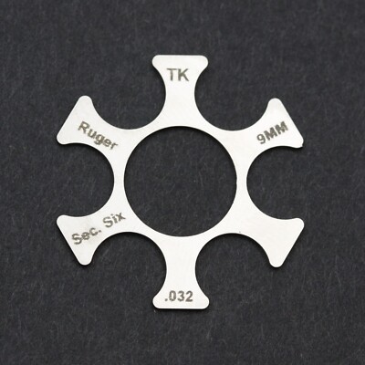 Ruger Security Six 9mm Revolver Moon Clips - TK Custom™ (Qty: 5) | eBay