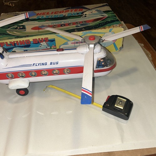 Rare battery operated flying bus | eBay