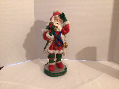 Cheryl Ann Santa Magical Toy Shop Santa Figurine Lord of Misrule ...