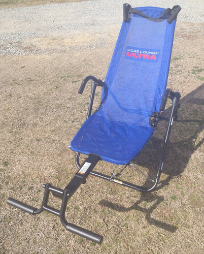 FITNATION CORE LOUNGE ULTRA AB LOUNGER EXERCISER WITH FITNESS BANDS ...