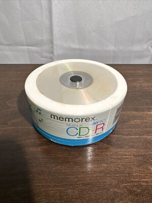 Memorex CD-R 30 Pack 40X 700MB 80min *NEW SEALED | eBay