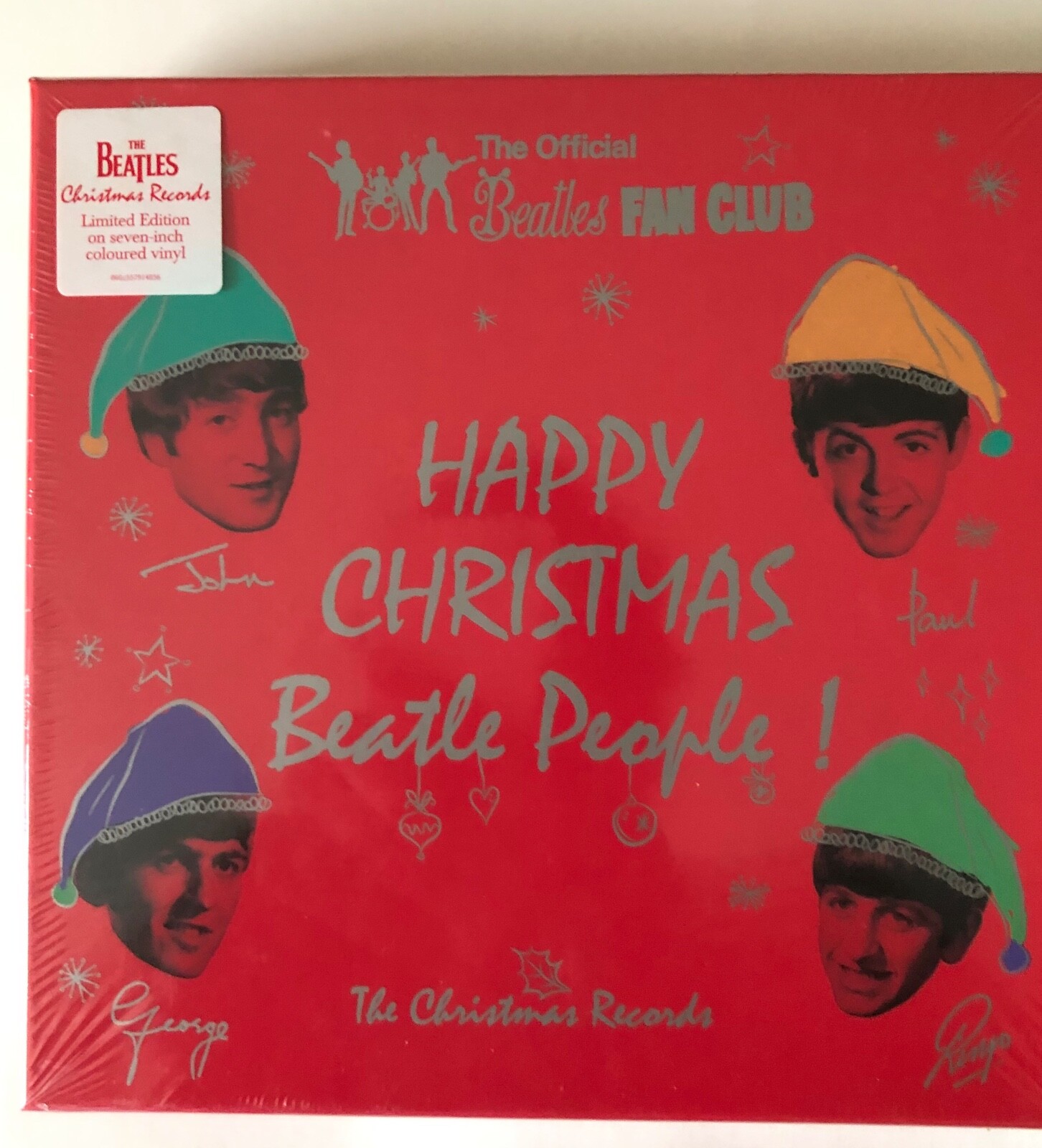 (7) Colored Vinyl 45s Box Set) THE BEATLES ~ THE CHRISTMAS RECORDS ...